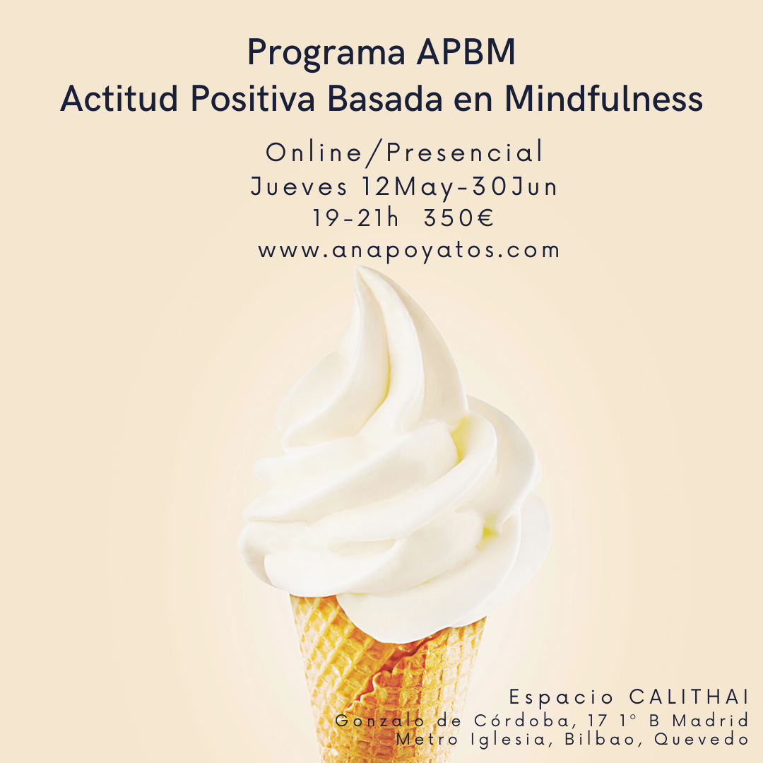 APBM Primavera 2022 - Ana Poyatos Mindfulness